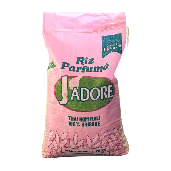 Riz - Brisé parfumé - J'adore - 25KG